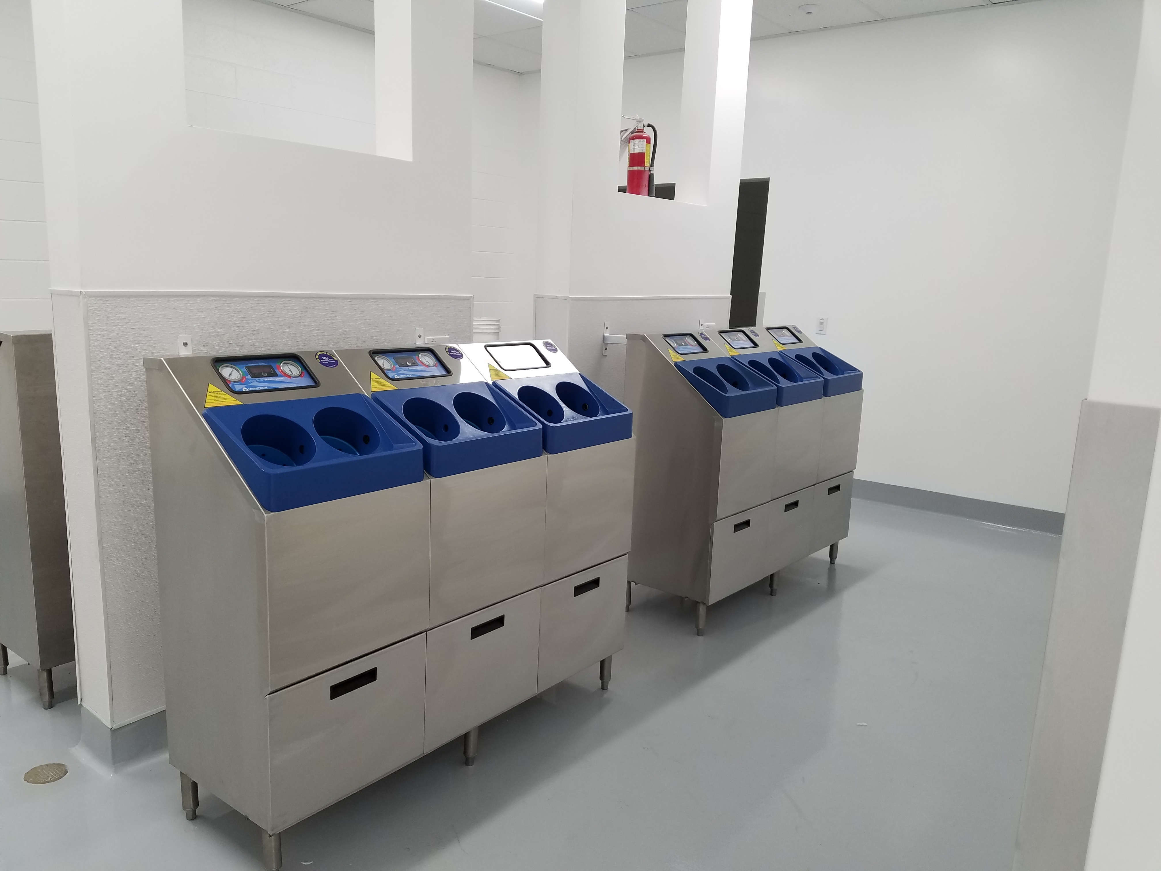 Automated Hand Washing Stations for Cleanrooms | Meritech